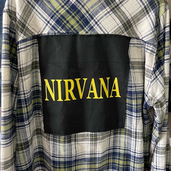 Love Tree | Tops | Nwt Band Flannel | Poshmark